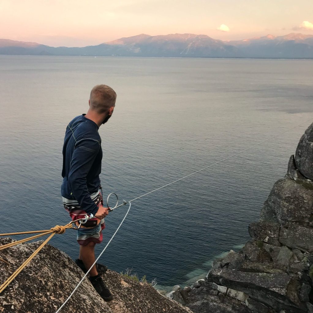 Tahoe’s rope swing battle: Athlete arrested after 100-foot jump ...
