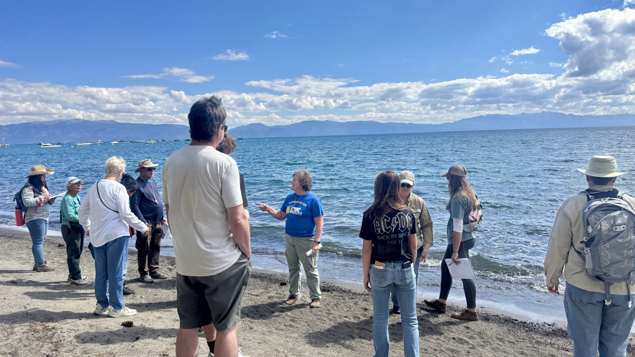 WNC Geology students explore Lake Tahoe’s ancient volcanic past with Dr ...