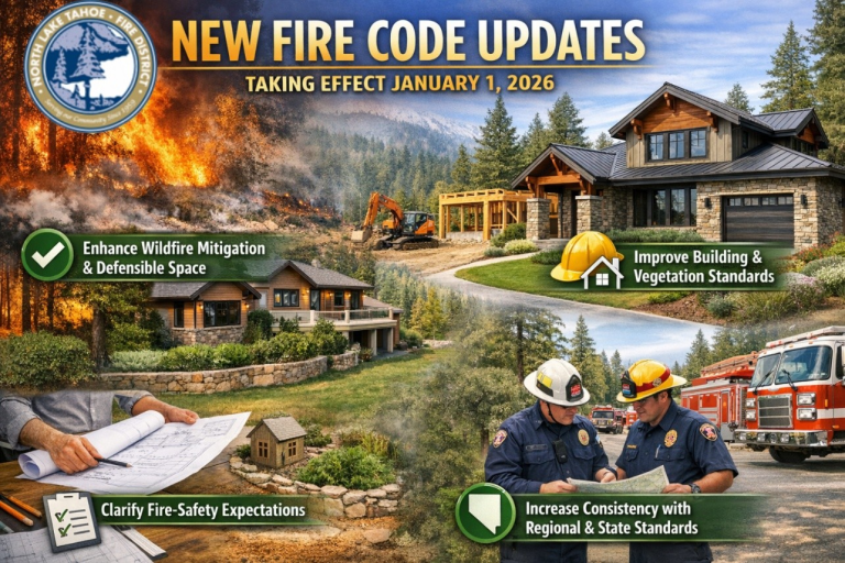 North Lake Tahoe Fire Protection District Fire Code and WUI Code ...