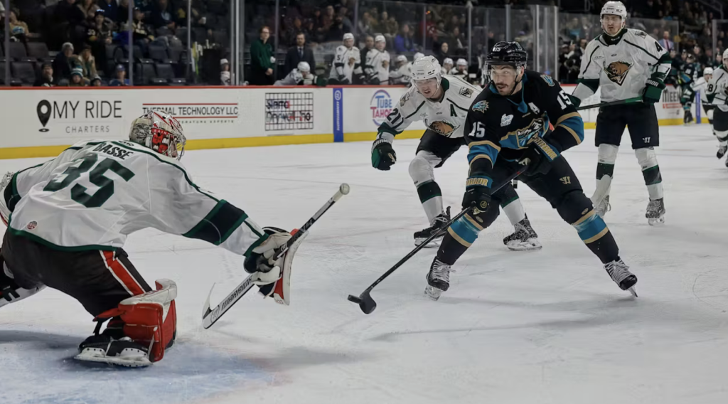 Tahoe finds late goal to earn series sweep over Utah | TahoeDailyTribune.com