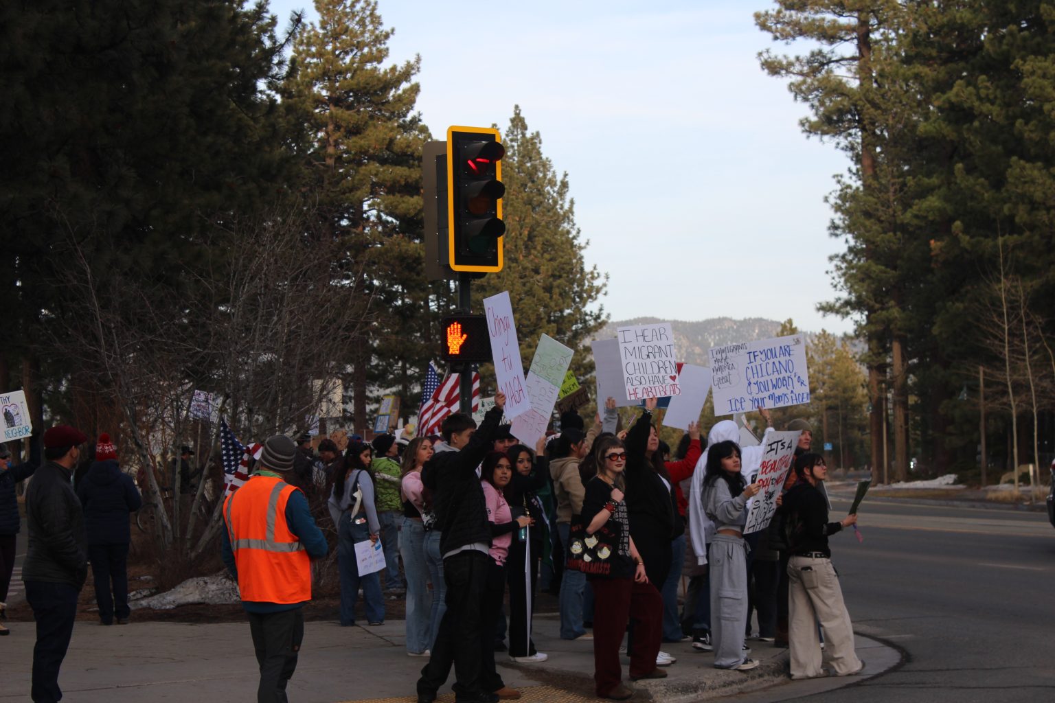 ICE Out rally attended by nearly 600 people | TahoeDailyTribune.com