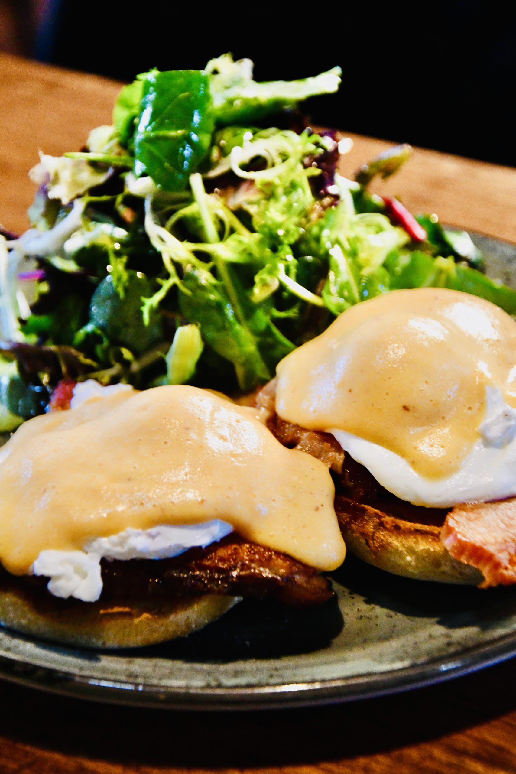 EAT This Week: Sage Leaf’s Braised Bacon Eggs Benedict ...