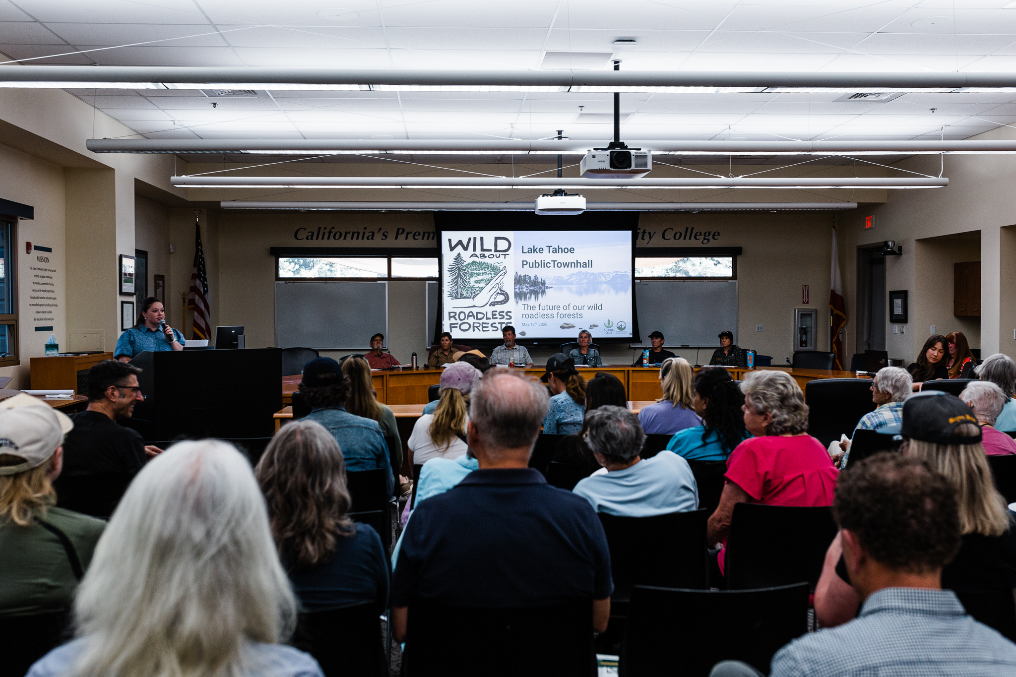 Town hall collects Tahoe input on Roadless Rule repeal ...